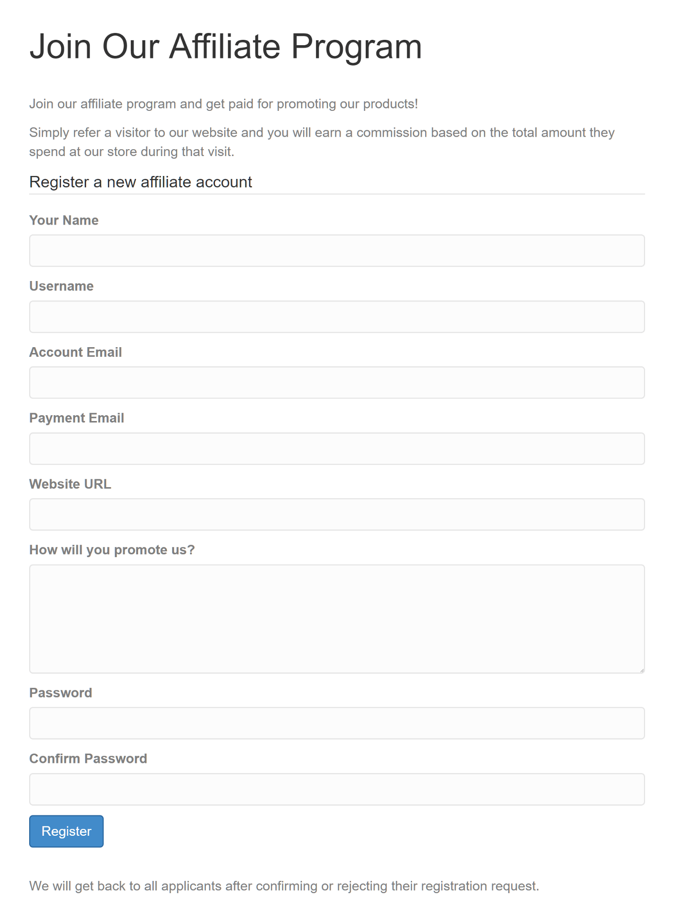 Get Affiliates Using Facebook | Refersion